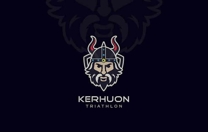 Create a premium viking mascot sports team logo design by Merlegingras ...