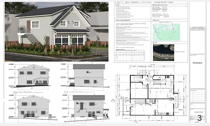 Draft autocad 2d architectural floor plan drawing, elevation, permit drawing by Annakraus1 | Fiverr