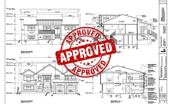 Pe stamped drawings for permits professional, signed and sealed by ...