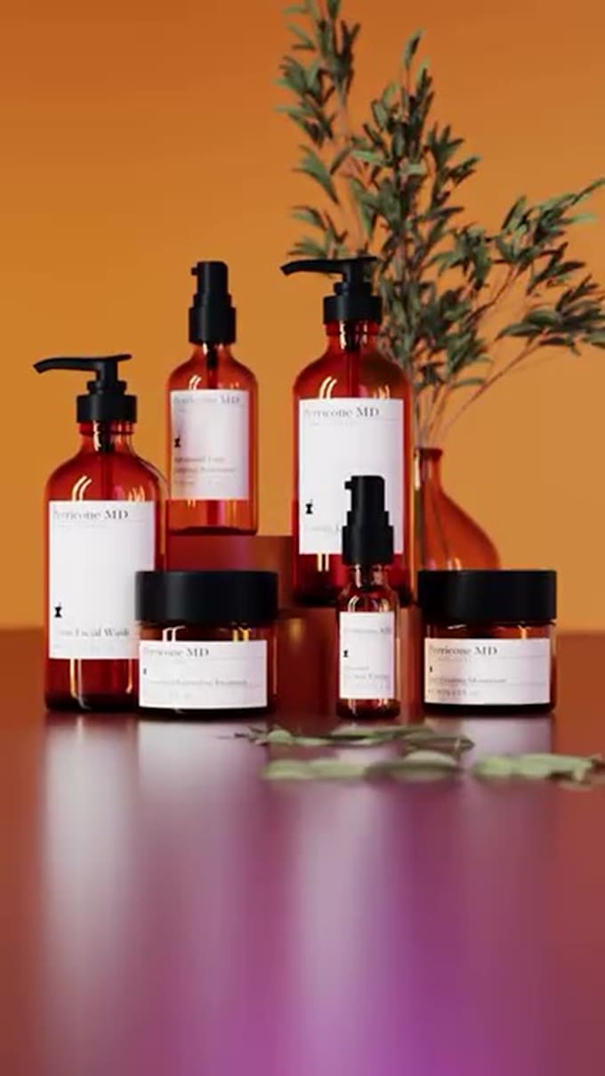 Product animation rendering cosmetic animation realistic visualization ...