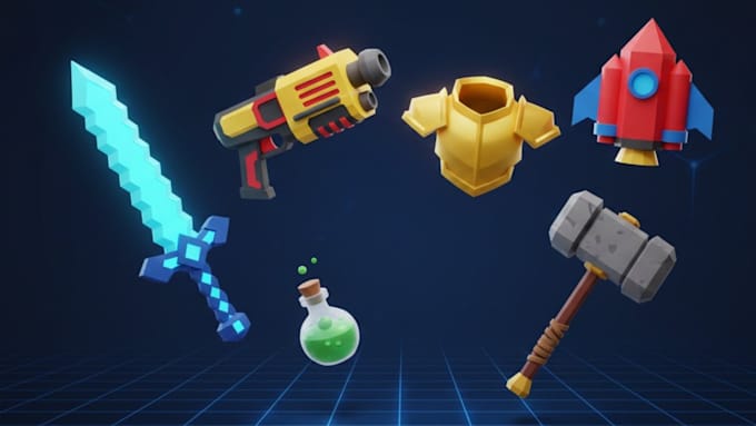 Create roblox weapons, tools, accessories and game ready roblox items ...