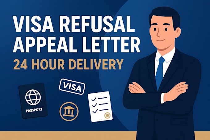 Write a compelling visa refusal appeal letter in 24 hours by ...