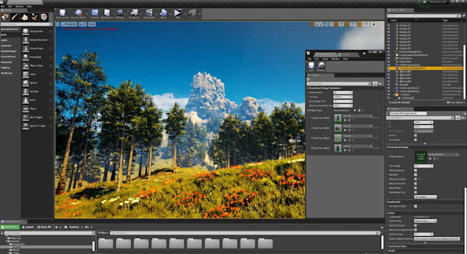 Design unity unreal engine game maps, environment for godot, tf2 rpg ...