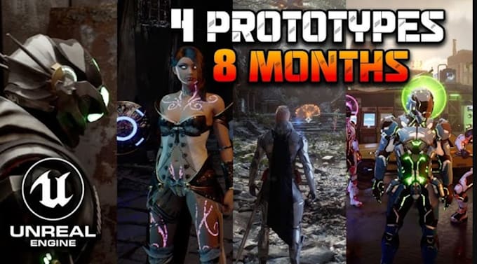 Use unreal engine to develop a game prototype by Randy_unrealdev | Fiverr