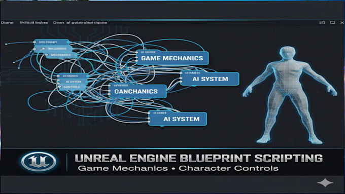 Create unreal engine blueprint scripting game mechanics ai system ...