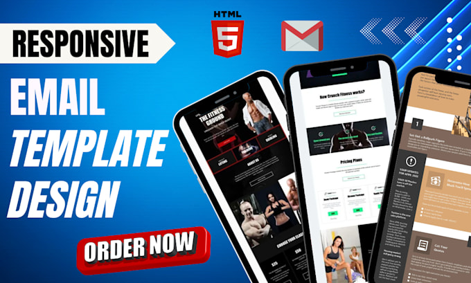 Design professional and responsive html email templates for your ...
