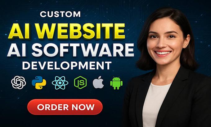 Develop ai website, ai saas app, ai chatbot, custom ai software and agents by Victor_deve1 | Fiverr
