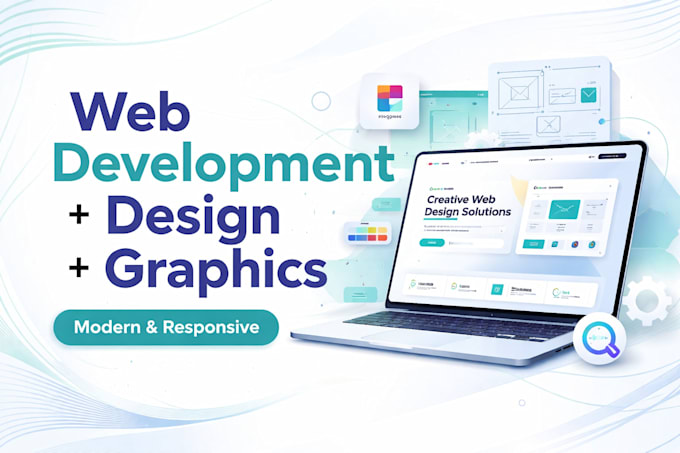 Create a modern website and professional logo that elevates your brand ...