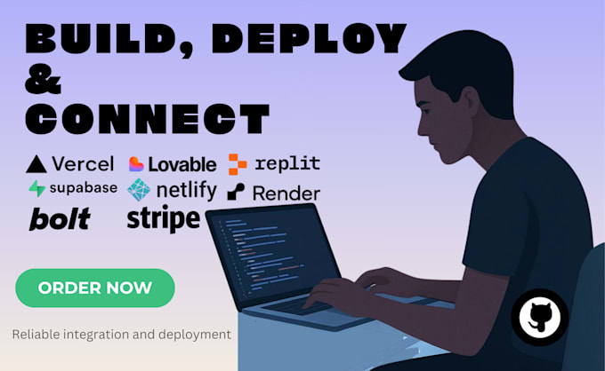 Deploy lovable ai replit base44 web app on vercel github netlify supabase github by Emmalawi ...
