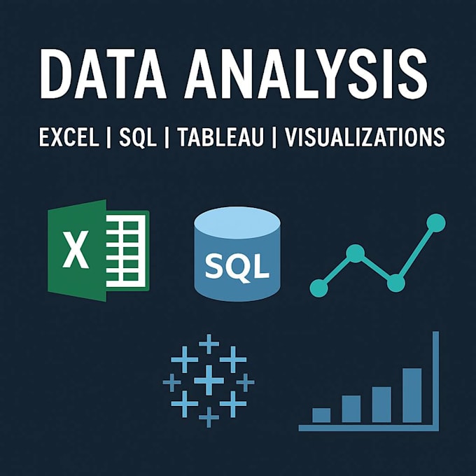Data analysis in excel and creating visualizations by Stpnnnnnk | Fiverr