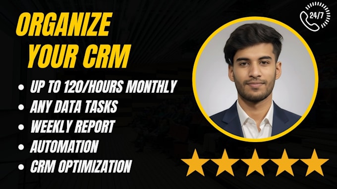 Organize your crm, track leads and automate workflow by Shiamrana | Fiverr