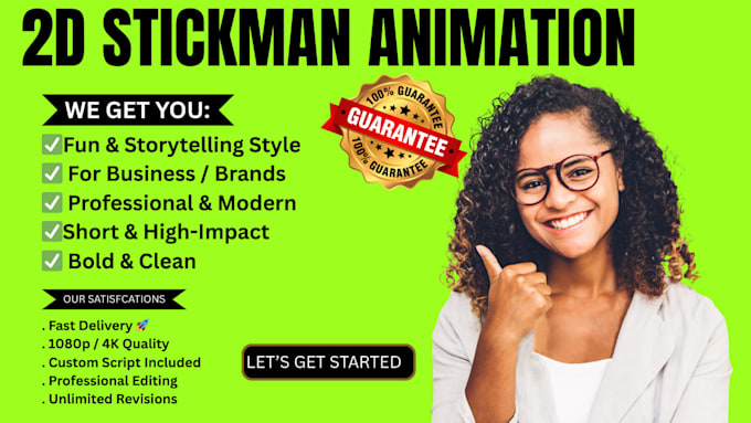 High converting 2d stickman animation explainer video by Ric_stickman ...