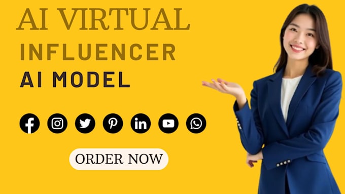 Create ai virtual influencer and ai model for your brand by Bridget ...