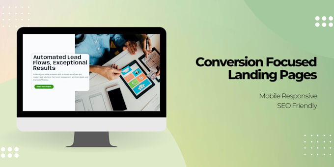 Design a conversion focused landing page by Bradic_4 | Fiverr