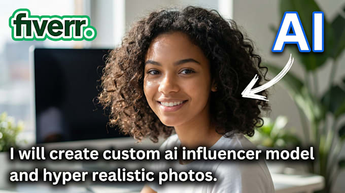 Create custom ai influencer model and hyper realistic photos by ...
