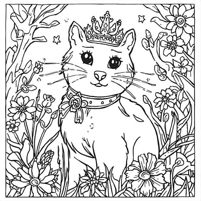 Design and illustrate custom coloring or activity sheets by ...