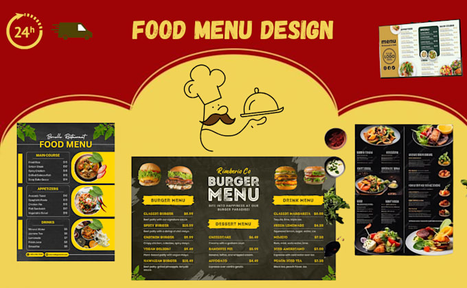 Design a professional animated food menu for restaurant by Nwaeze ...