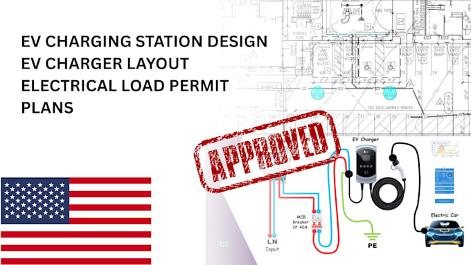 Do ev charging station design ev charger layout electrical load permit ...