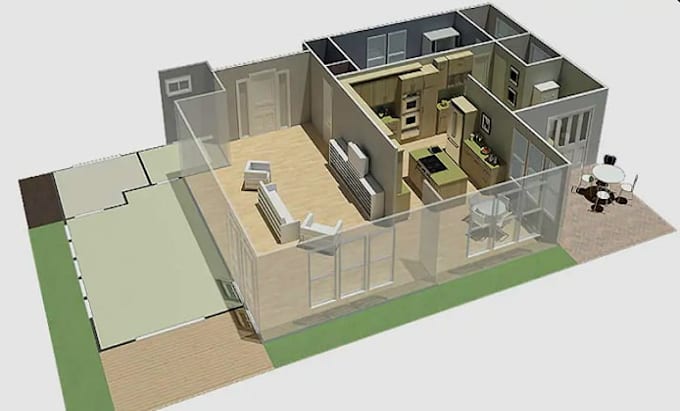 Design a professional 2d floor plan for your house, office, or project ...