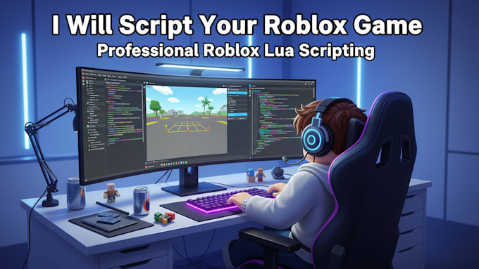 Develop roblox game with roblox map, building, model and script in ...