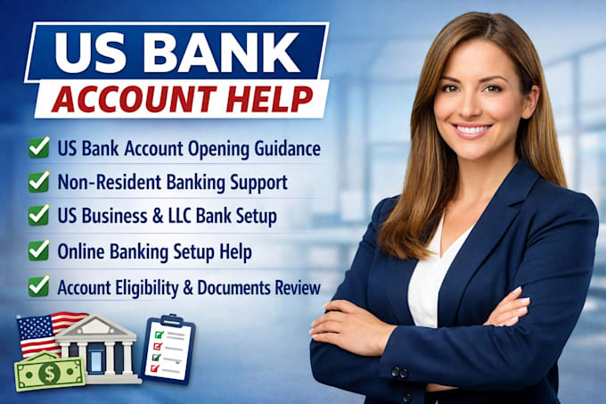 Help non residents open a us bank account easily by Sasha_miller173 ...
