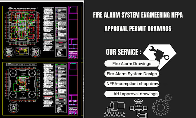 Fire alarm device layout nfpa spacing code compliance by Rb_james | Fiverr