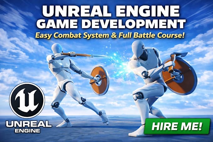 Unreal engine game development develop unreal engine game combat system ...