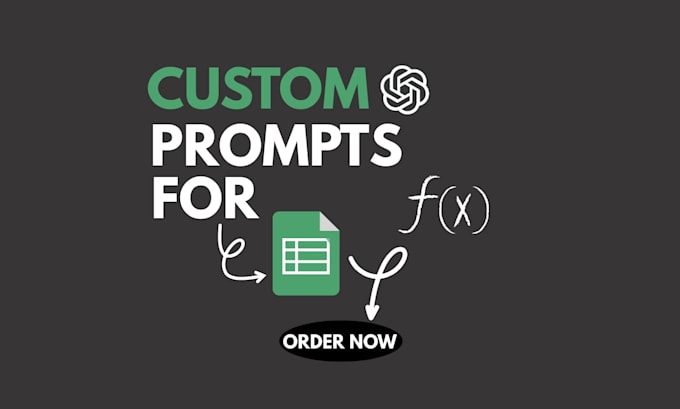 Create custom chatgpt prompts for excel and data analysis by ...
