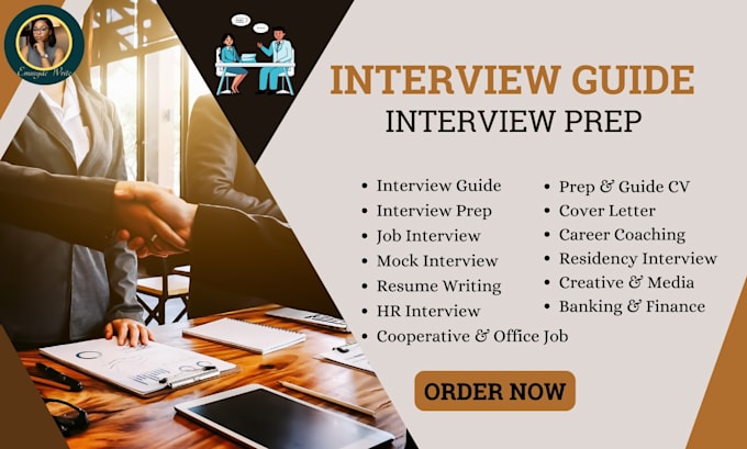Design, write your interview guide, prep, job interview, hr interview ...