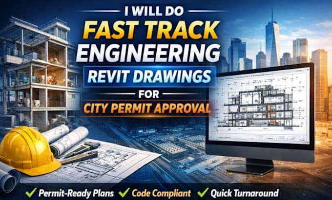 Fast track engineering revit drawings for city permit by Mattew ...