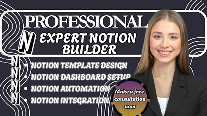 Build a custom notion template, notion page and notion dashboard by ...