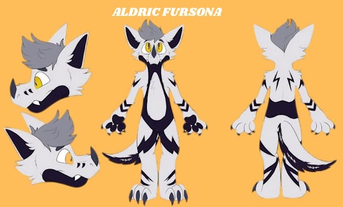 Teken furry kunst fursona originele personages avatar anthro concept in ...