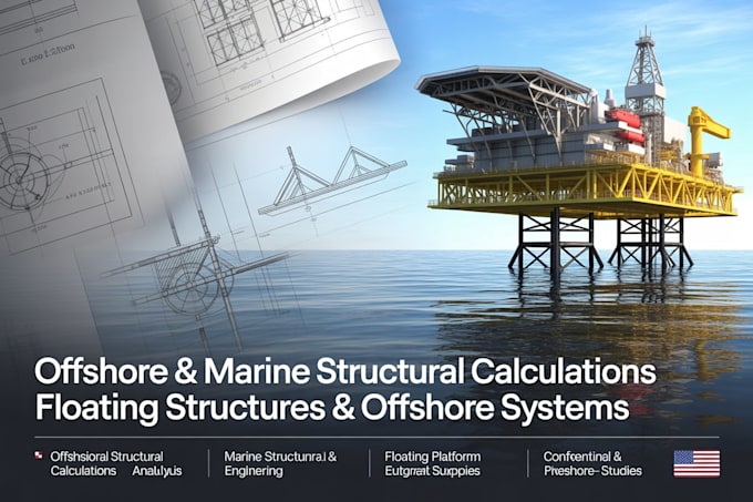 Provide marine structural calculations for floating , offshore ...