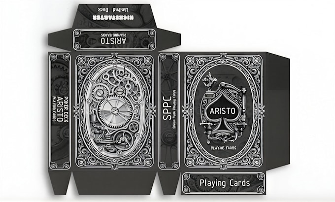 Card game design card game box tarot card tuck box design board game ...