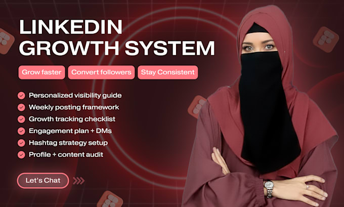 Build a linkedin growth system for visibility and leads by Arzoo5 | Fiverr