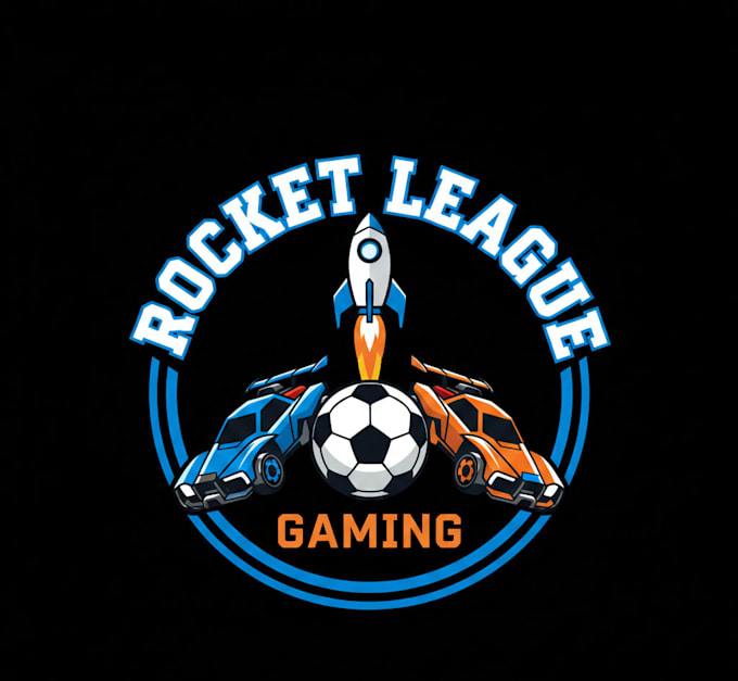 Design a professional rocket league gaming logo by Madyson_cumming | Fiverr