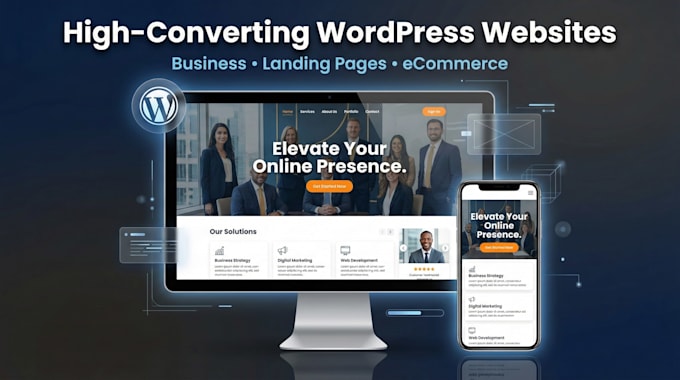Build a high converting wordpress website for your business by The ...