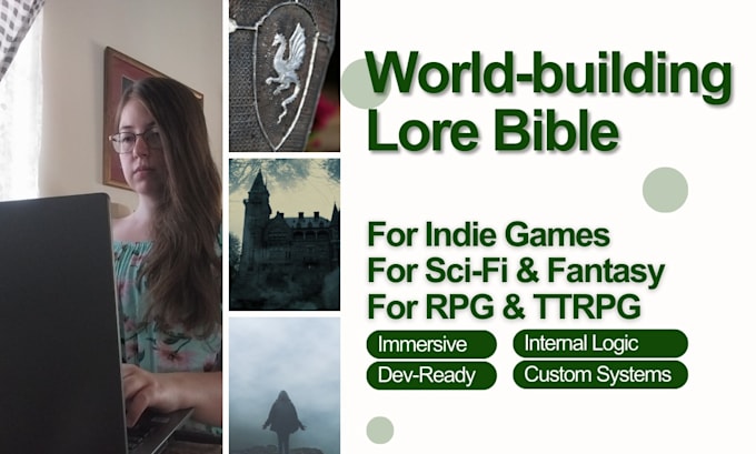 Craft a professional world building lore bible by Jamielee_jla | Fiverr