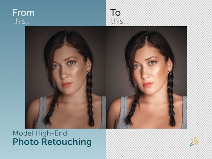 Do professionally retouch portrait headshot photo retouching by Attest ...