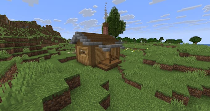 Build a custom minecraft house by Iulian0204 | Fiverr