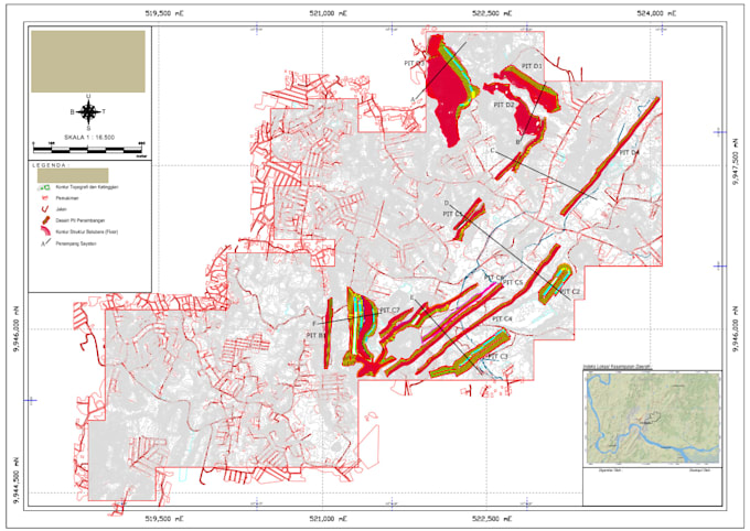 Digitize your pdf or sketch into accurate arcgis shapefiles by Erwan999 ...