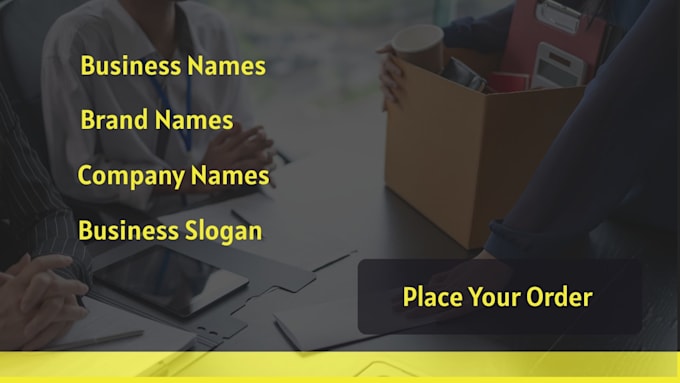 Create brandable business and company name ideas by Chathunisamara | Fiverr
