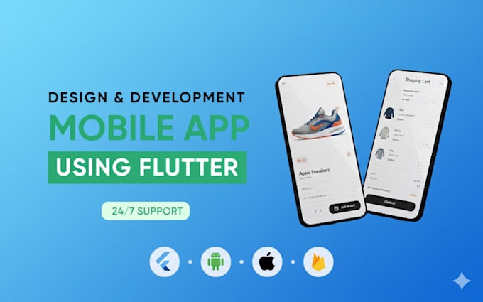 Create android and ios apps in flutter by Dev_ali_abbas | Fiverr
