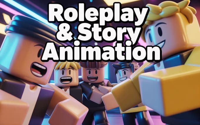 Create cinematic roblox roleplay cutscene animations with smooth 3d ...