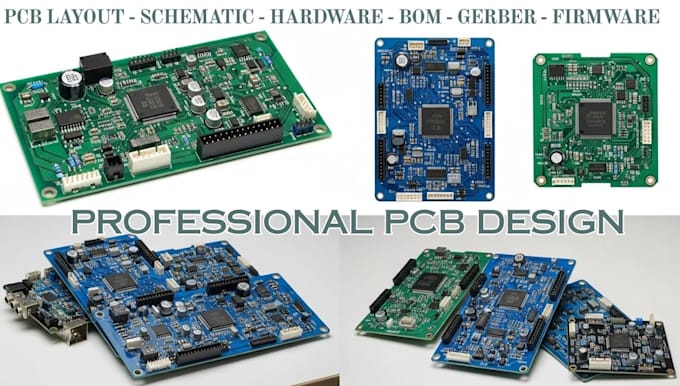 Design pcb, schematic and hardware prototypes using arduino, esp32 and ...