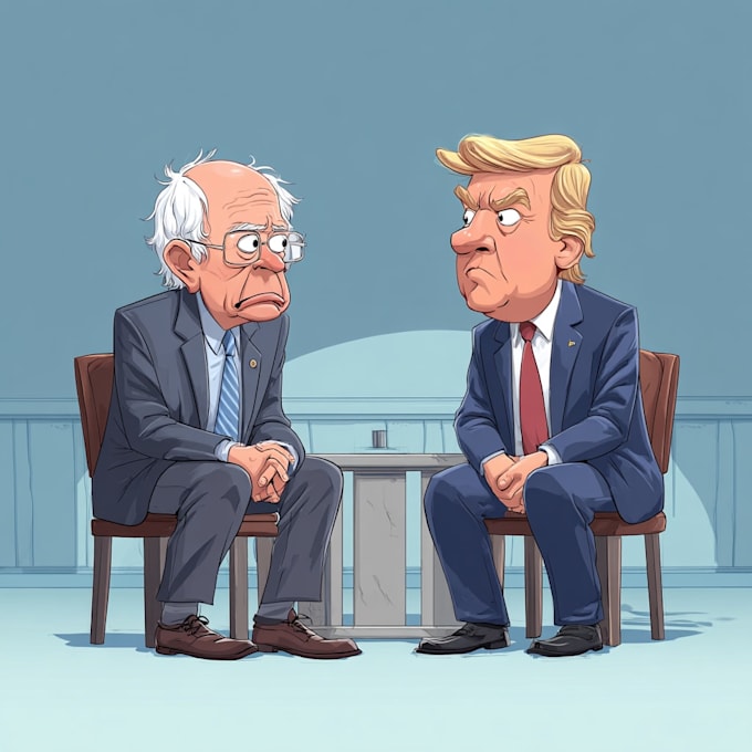 Create funny political cartoons by Novakytudio | Fiverr
