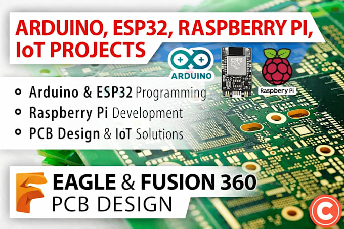 Do arduino esp32 raspberry pi iot projects pcp design in eagle and ...