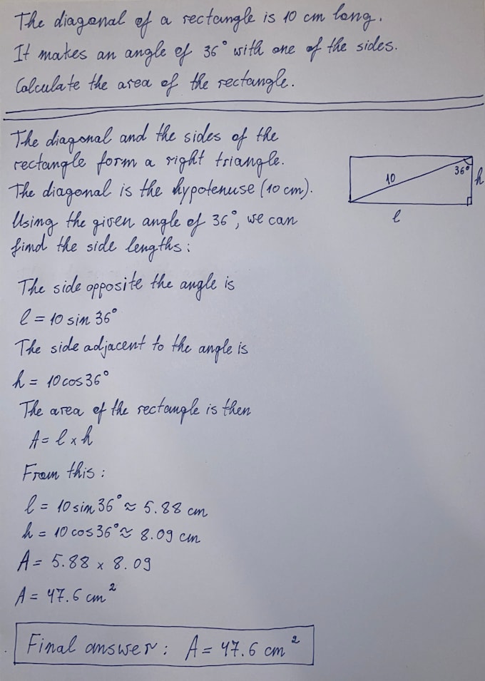 Explain math problems step by step by Borismath | Fiverr