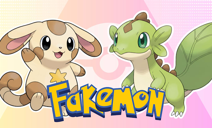 Make your unique custom fakemon or pokemon by Herazstudio | Fiverr