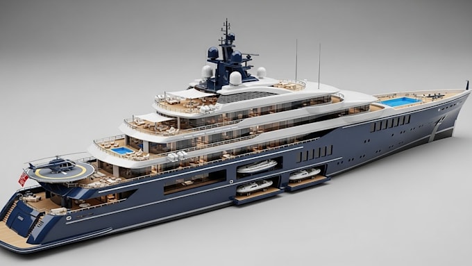 Do professional boat and ship structural design with 3d models by ...